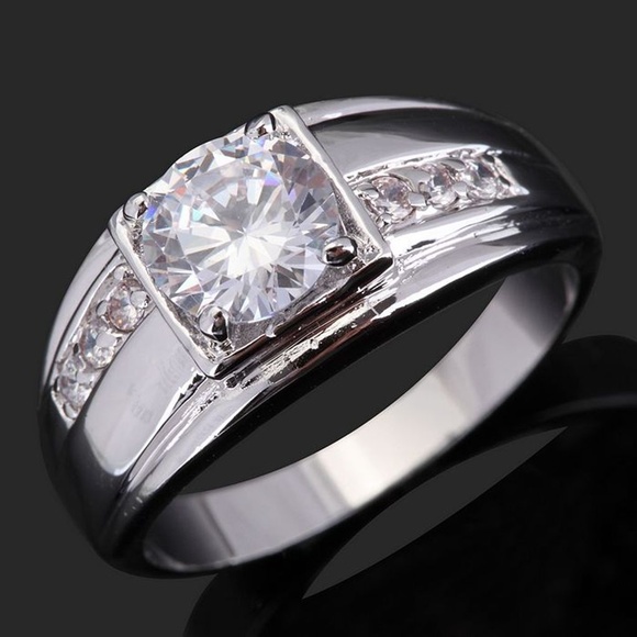 emerritts | Accessories | 8k Gold Filled Ring Bridal Luxury Men Ring ...